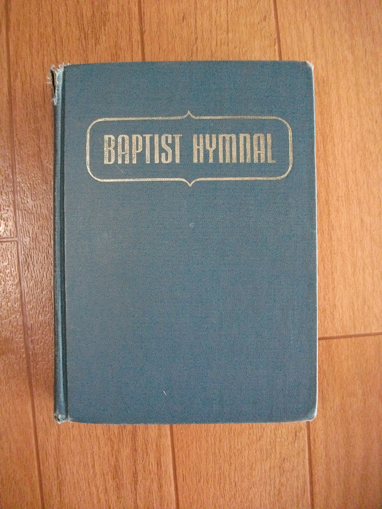 Baptist Hymnal 1956 cover font identification request - Font ...