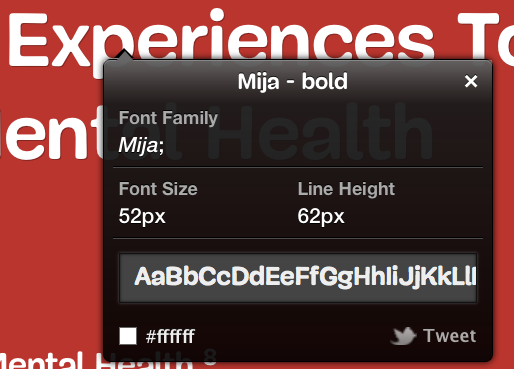 WhatFont utility - Font Support - Font Talk